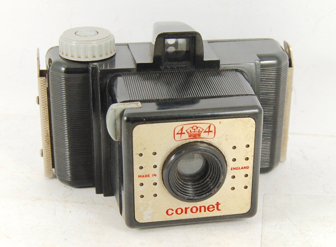 Coronet 4x4 Vintage 1950s Camera With Original Canvas Case - Etsy