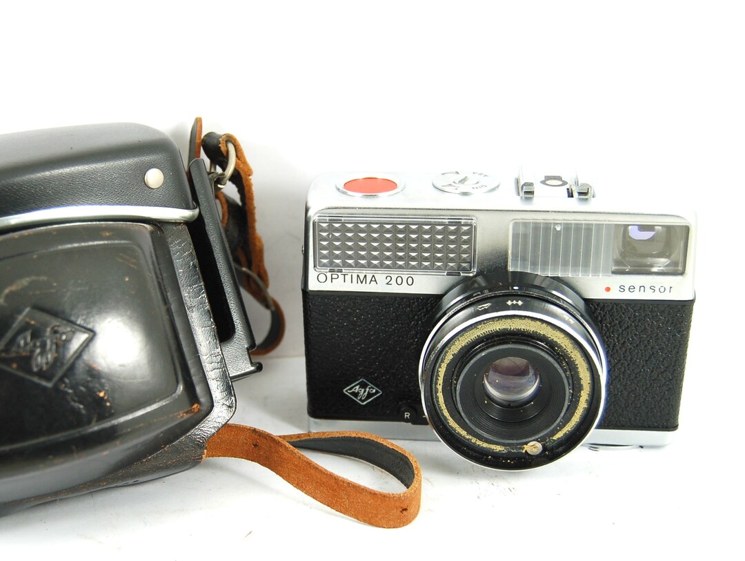 Agfa Optima 200 Vintage Camera Circa 1960s - Working Antique Camera ...