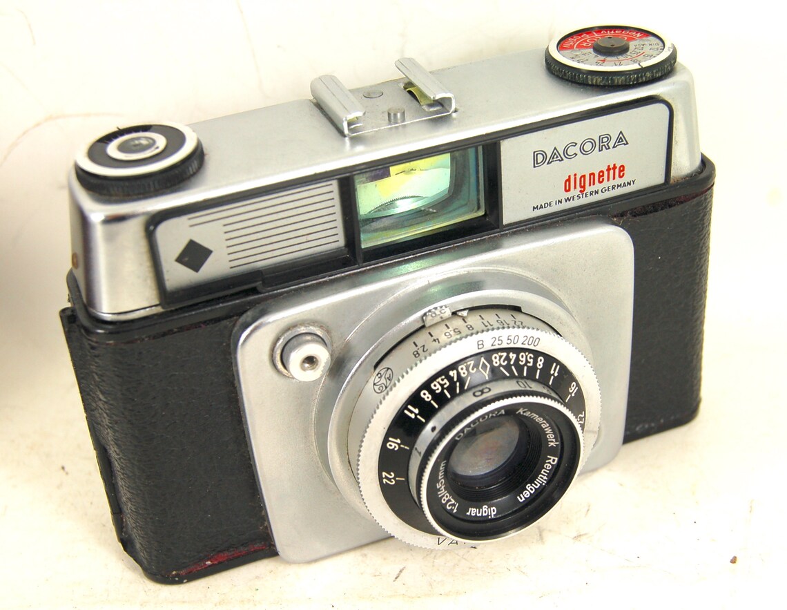 Dacora Rare Vintage Camera Circa 1950s With Original Leather - Etsy