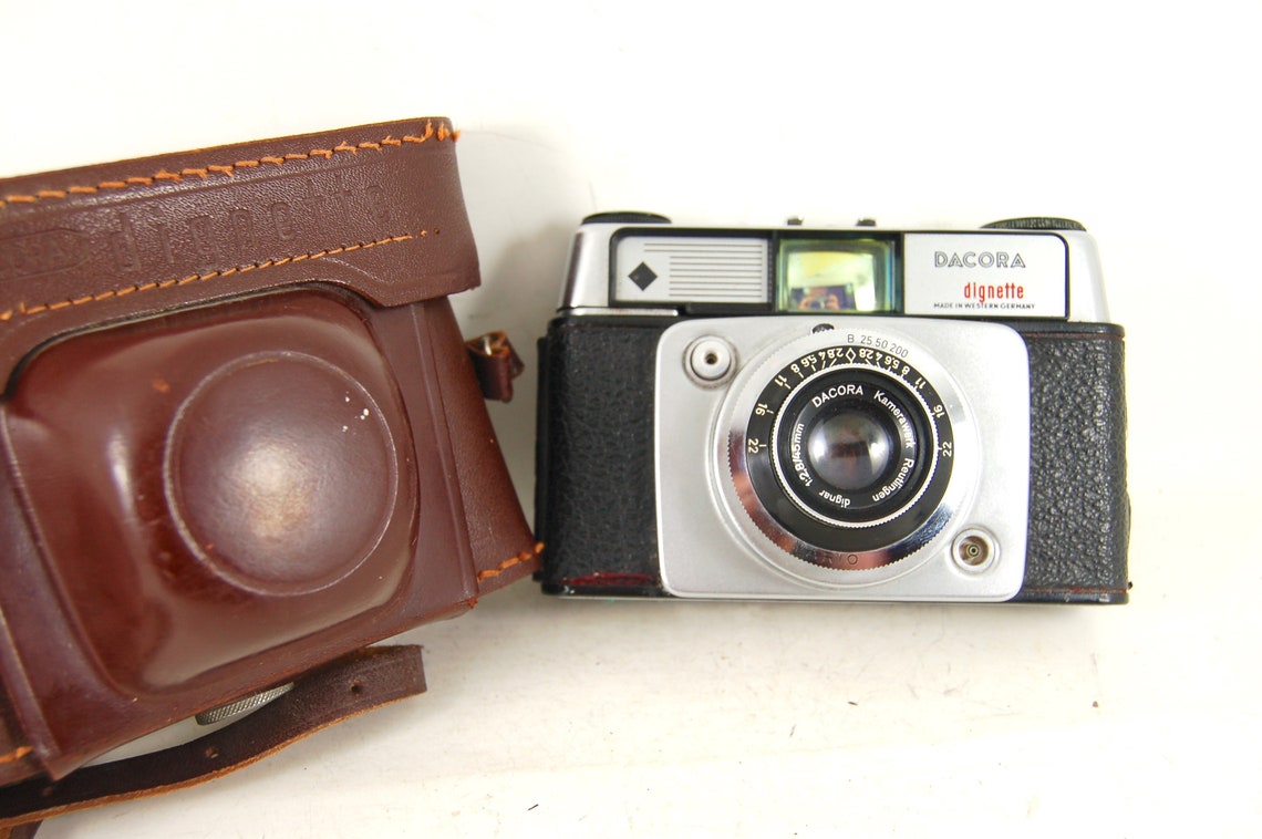 Dacora Rare Vintage Camera Circa 1950s With Original Leather - Etsy