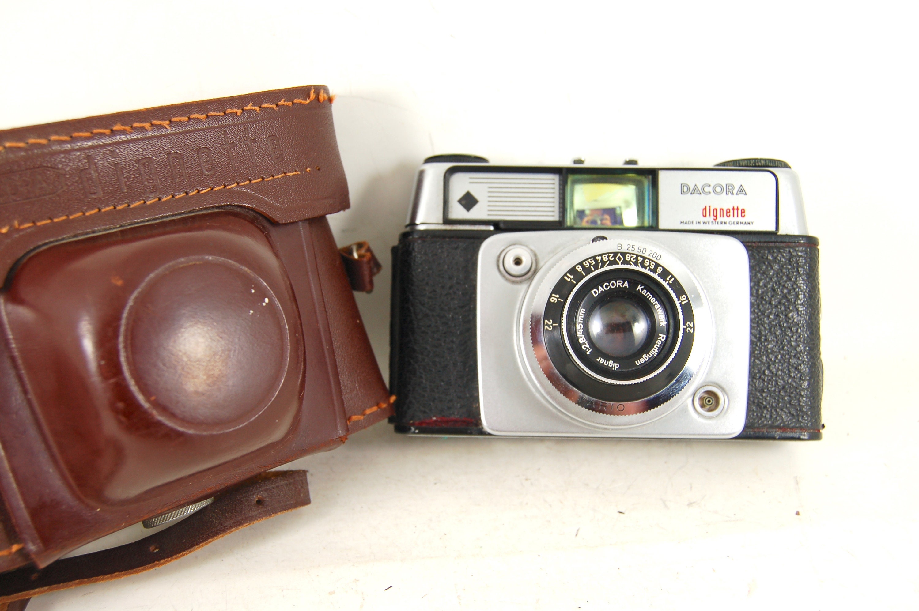 Dacora Rare Vintage Camera Circa 1950s With Original Leather - Etsy
