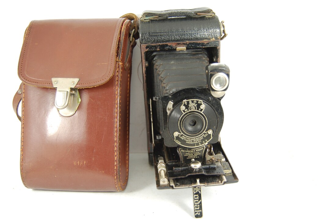 Kodak Eastman No.1 Pocket Folding Camera Vintage Working Antique Camera ...