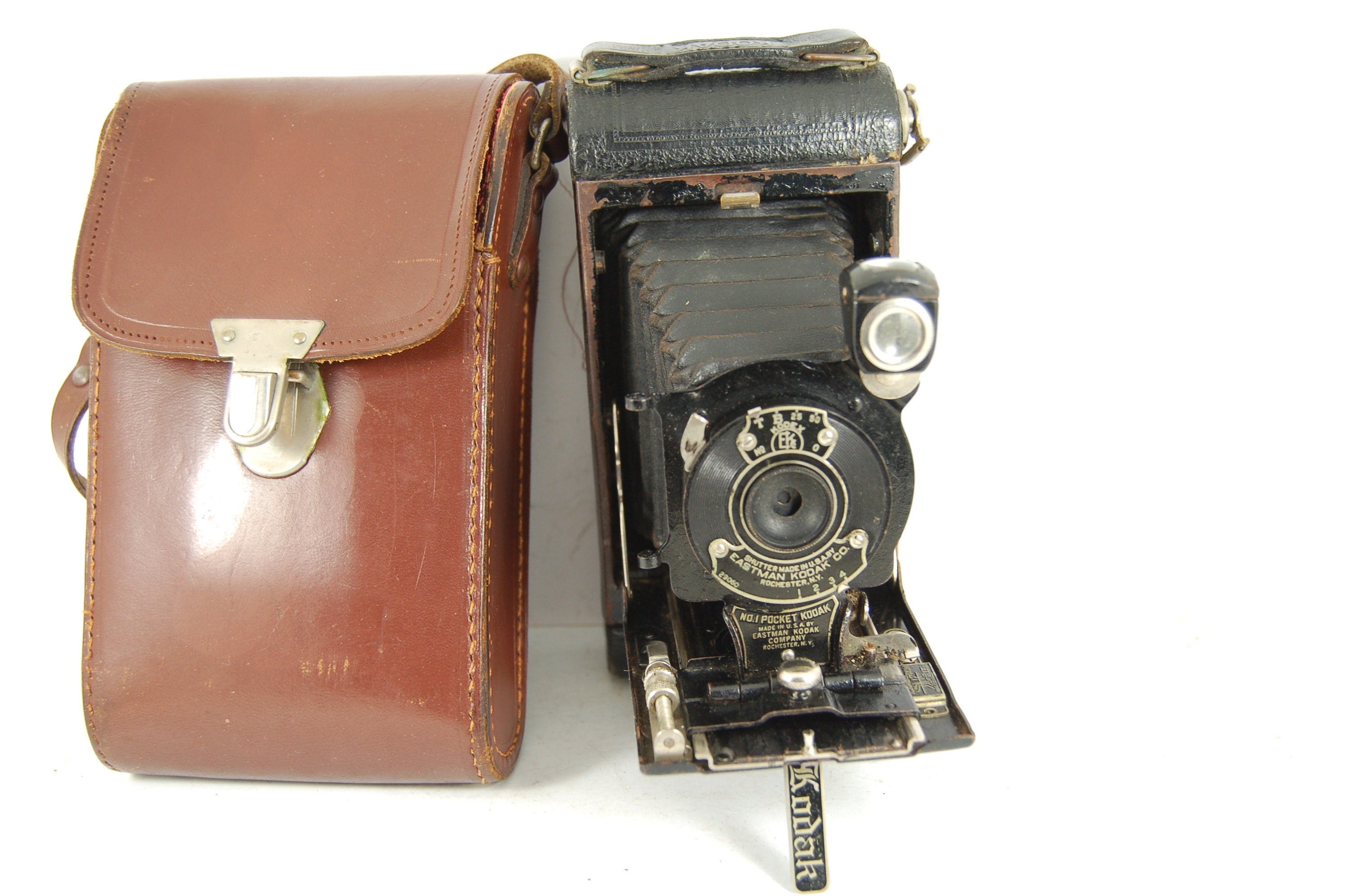 Kodak Eastman No.1 Pocket Folding Camera Vintage Working Antique Camera ...