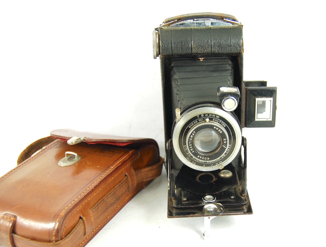 Kodak Six 20 Junior De Luxe Folding Vintage Camera Rare With Original ...