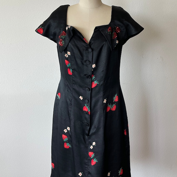 Strawberry Dress Women - Etsy