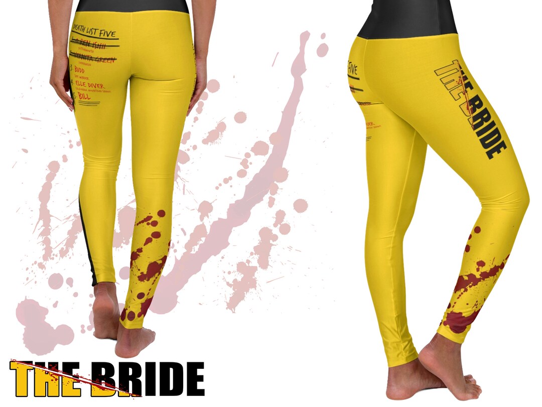 The Bride Leggings | Kill Bill Leggings - Etsy