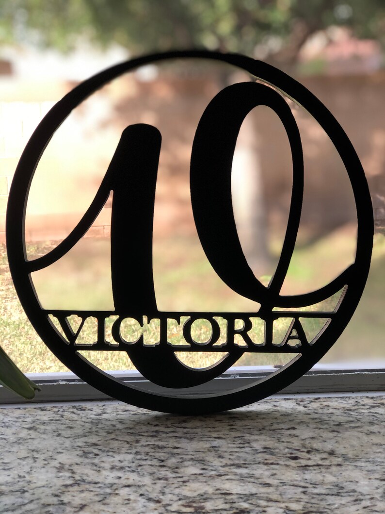 Personalized Round Split Monogram Custom Round Wooden Sign - Etsy