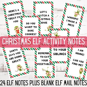 24 Printable Elf Notes | Printable Elf Props- Elf Mail - DIY Christmas ...