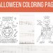 50 Spooky Halloween Coloring Pages, Printable Halloween Coloring for ...