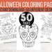 50 Spooky Halloween Coloring Pages, Printable Halloween Coloring for ...