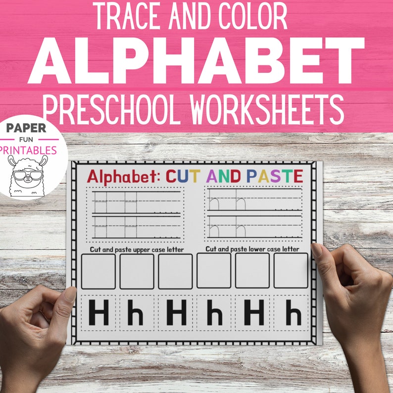 Preschool Worksheet Toddler Worksheet ABC Preschool Curriculum Trace ...