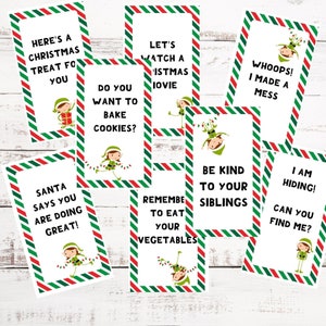 24 Printable Elf Notes | Printable Elf Props- Elf Mail - DIY Christmas ...
