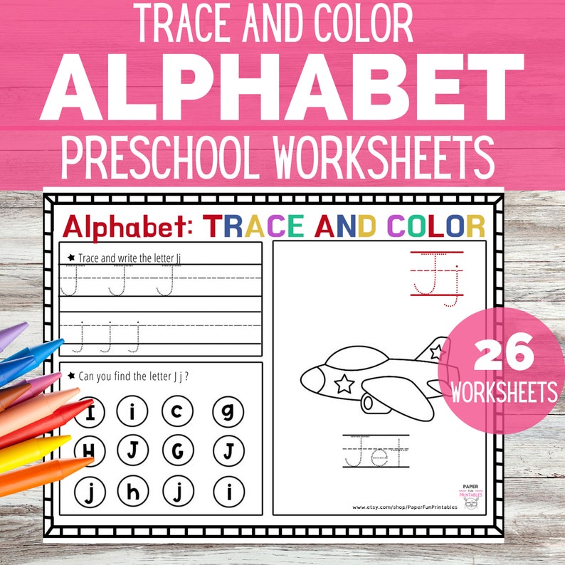 Preschool Worksheet | Toddler Worksheet ABC | Preschool Curriculum ...