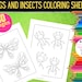 Bugs and Insects Coloring Pages : 40 Printable Minibeast Coloring Pages ...