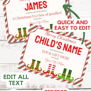 Elf Voucher Template for Kids - Printable Elf IOU Gift Card - Last ...