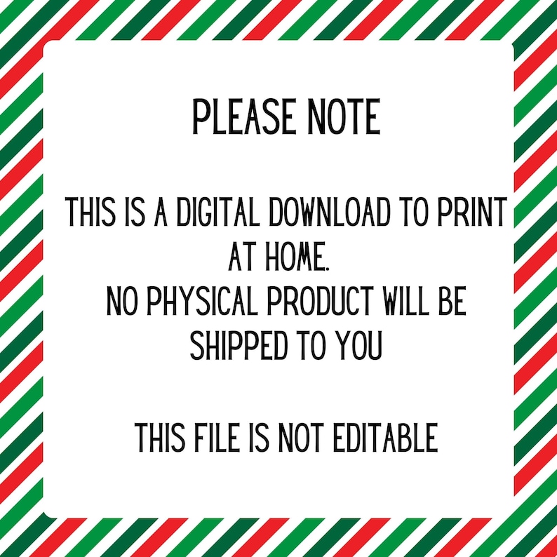 24 Printable Elf Notes Printable Elf Props Elf Mail DIY Christmas Easy ...