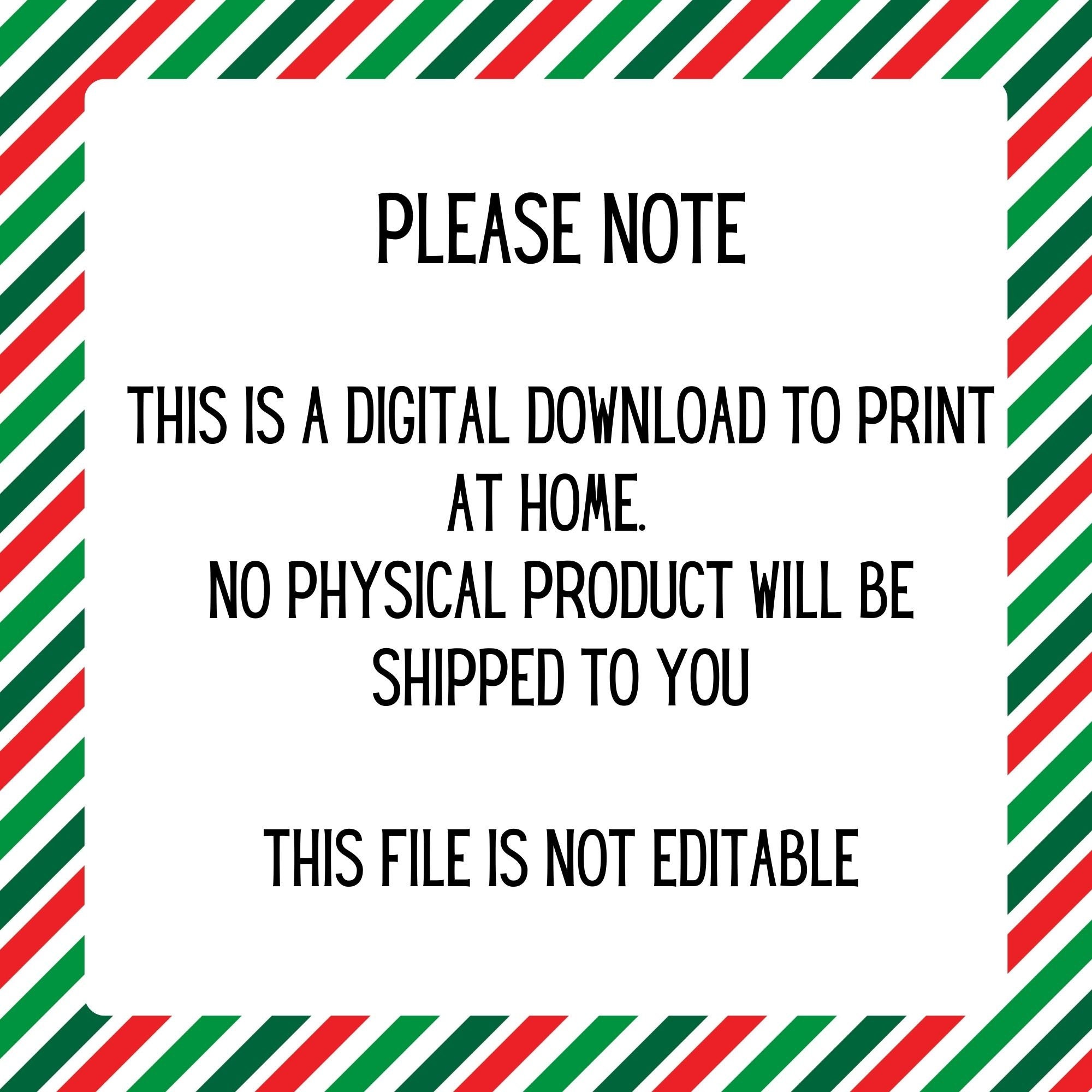 24 Printable Elf Notes Printable Elf Props Elf Mail DIY Christmas Easy ...