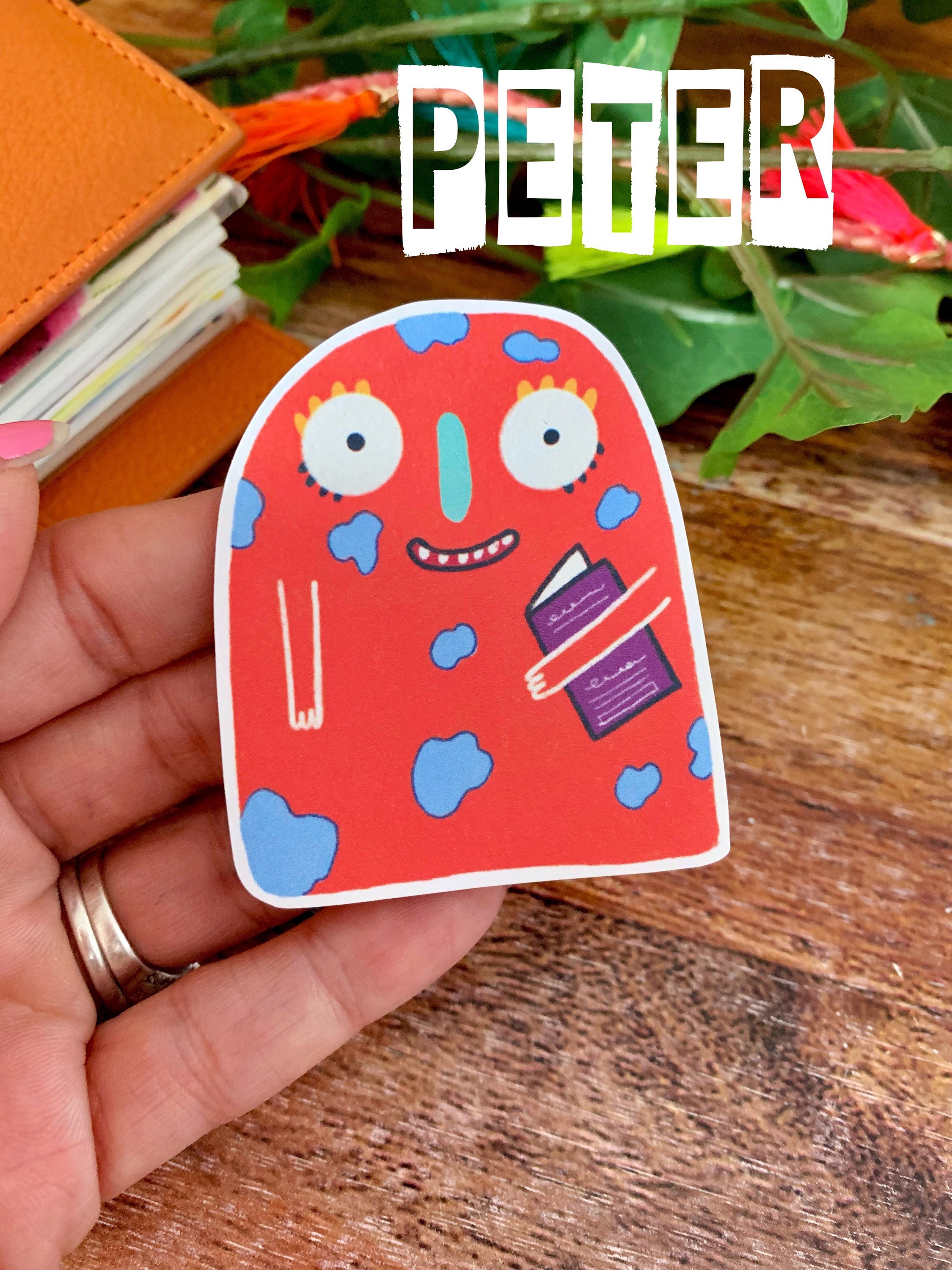 Illustrierter Jelly Boo Es Sticker Peter Cute Sticker für | Etsy