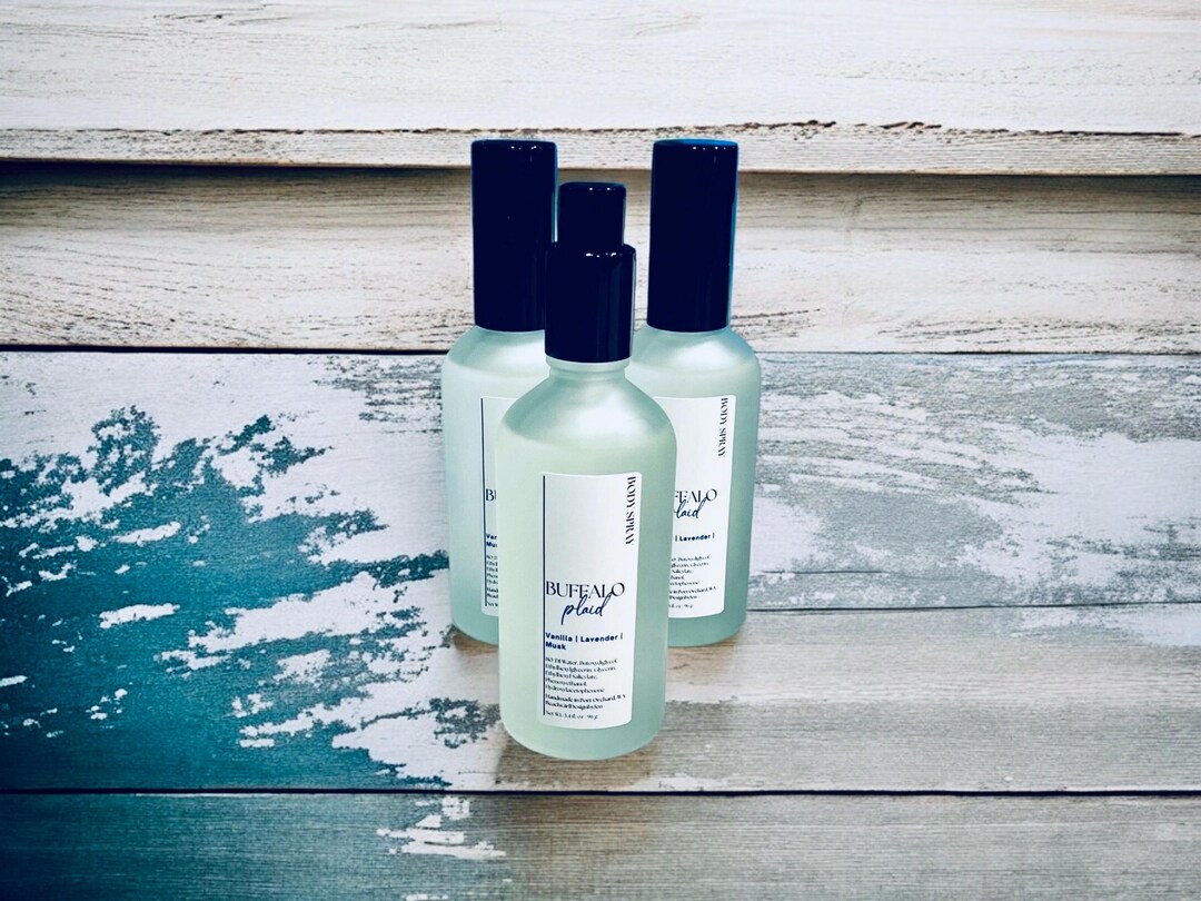 Buffalo Plaid Body Spray! Luxury Body Mist - Hydrating - Refreshing ...