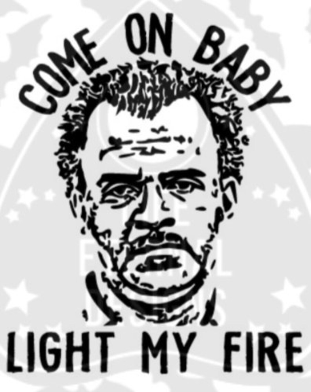 Thomas Sweatt 'come on Baby Light My Fire' - Etsy