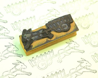 Donkey Rubber Stamp - Etsy