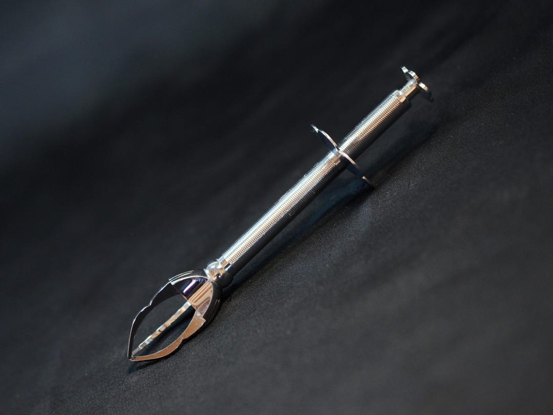 Vintage French "le Crabe" Cocktail Bar Tongs, Stainless Steel Sprung ...