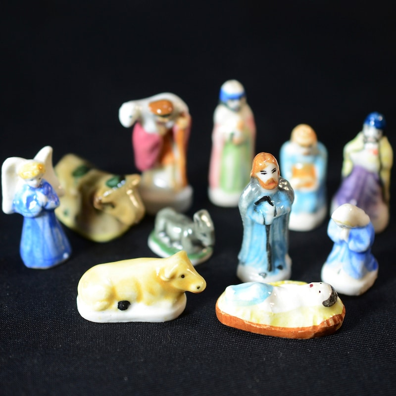 Tiny Mini Nativity Sets - Etsy