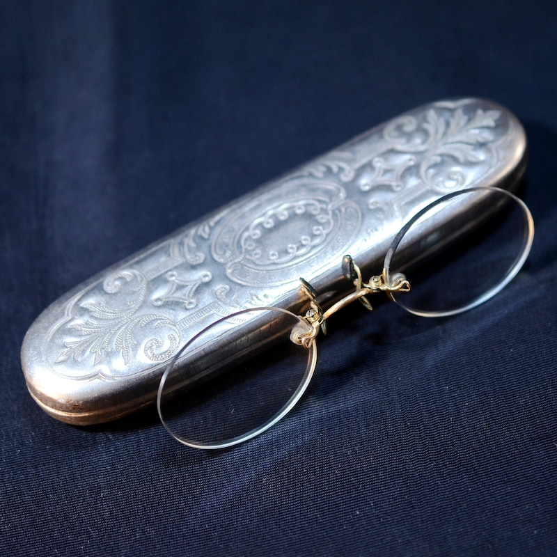 Antique Glasses Case - Etsy