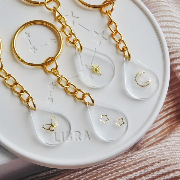 Star Key Ring - Etsy