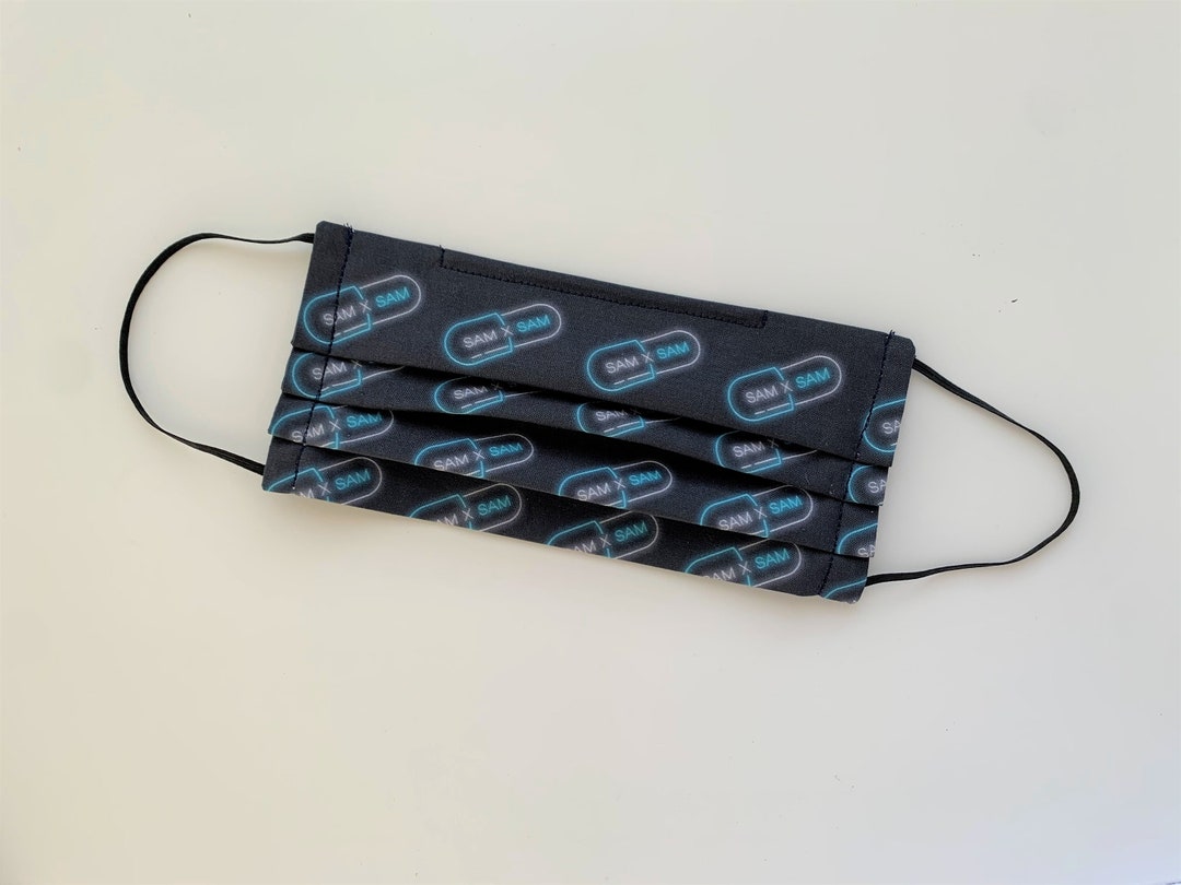 Sam X Sam Neon Logo Face Mask - Etsy