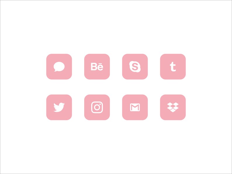 Cherry Blossom Ios App Icon Pack 400 Unique Icons Light - Etsy