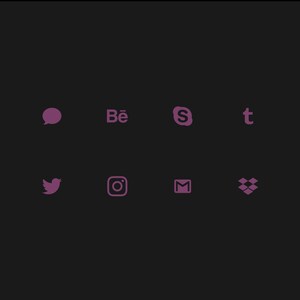 Dark Mode Matte Black Purple Ios16 Icon Pack | Dark Purple iPhone ...