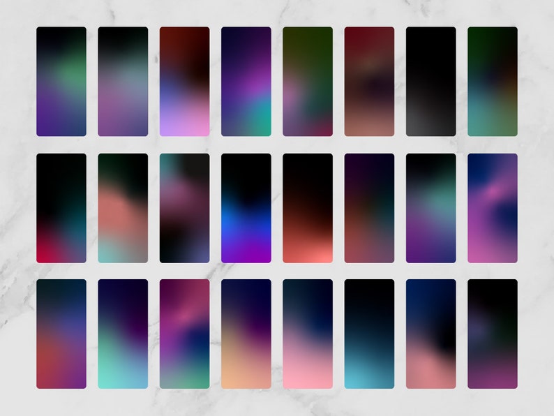 4K Dark Gradient Wallpaper Iphone Ipad Macbook 30 Gradient - Etsy