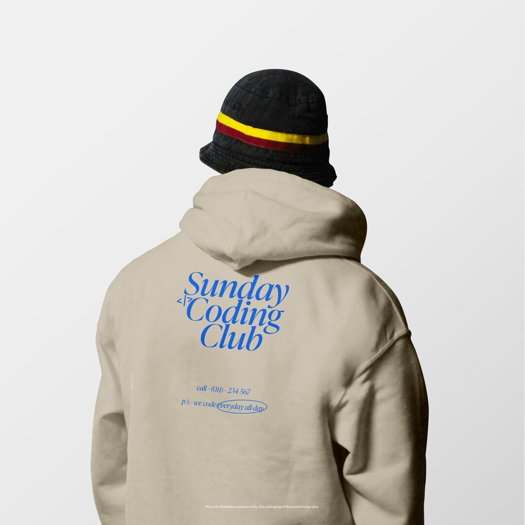 Sunday Coding Club Hoodie, Programmer Hoodie Gift, Coding Sweatshirt ...