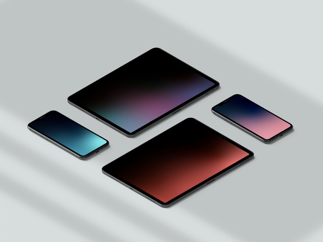4K Dark Gradient Wallpaper Iphone, Ipad, Macbook, 30+ Gradient ...