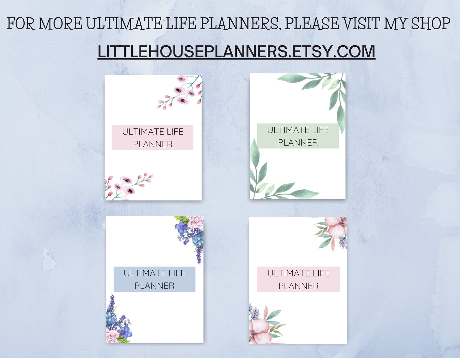 Printable Life Planner Bundle Printable Home Management - Etsy UK