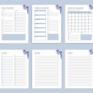 Printable Small Business Planner Bundle, Entrepreneur Planner Templates ...