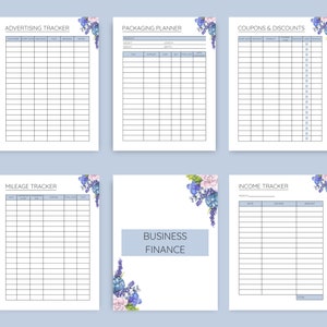 Printable Small Business Planner Bundle, Entrepreneur Planner Templates ...
