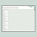Printable PMS Symptom Tracker, Period Tracker, Monthly Menstrual Cycle ...