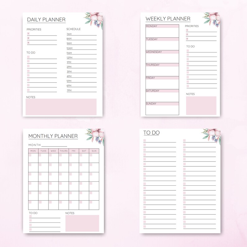 Printable Life Planner Bundle Printable Home Management - Etsy