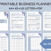 Printable Small Business Planner Bundle, Entrepreneur Planner Templates ...