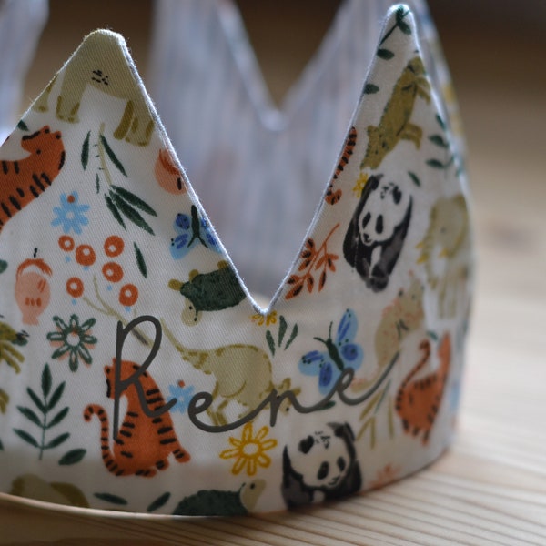 Fabric Crown - Etsy UK