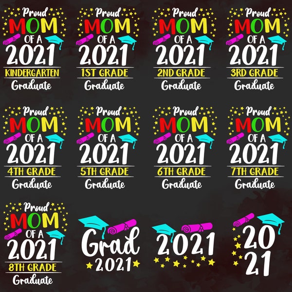 8th Grade Graduation 2021 - Etsy