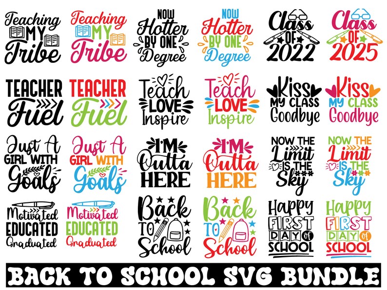 Back to School Svg, Teacher Appreciation Svg, Teacher Svg Bundle ...