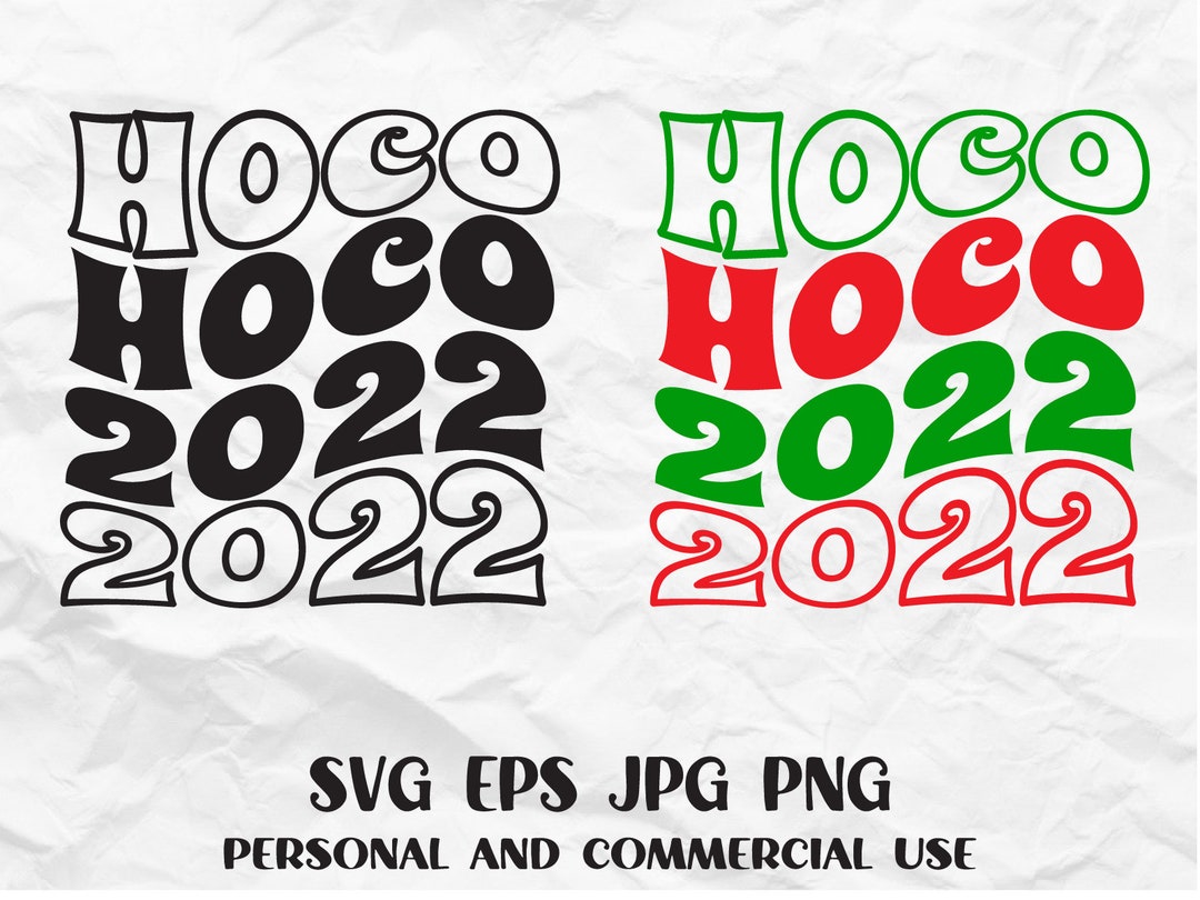 Hoco 2022 SVG, Homecoming Shirt SVG PNG, Team Spirit, Football Shirt ...