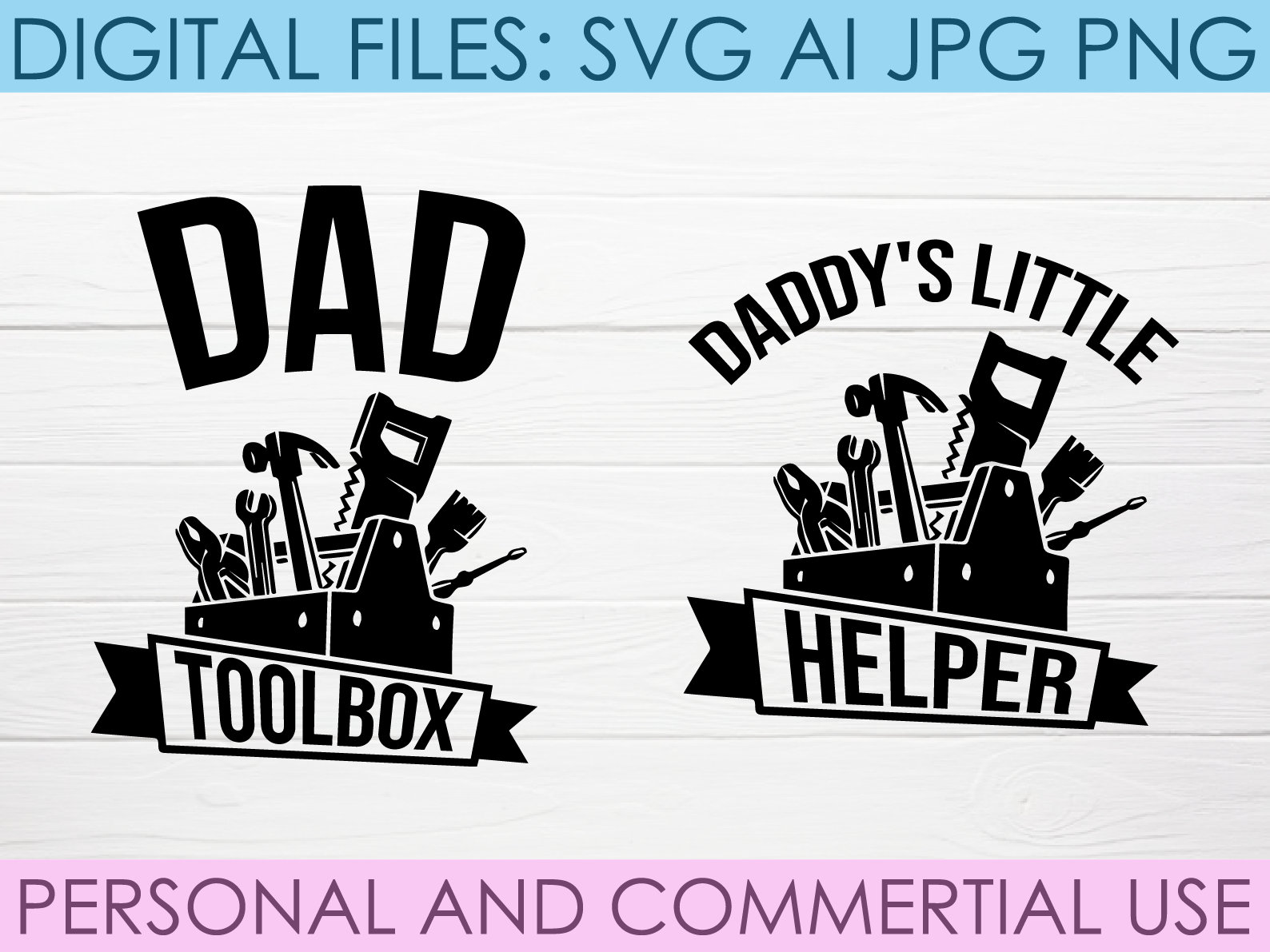 Dad Tool Box Svg Daddy's Little Helper Svg Son Svg Dad - Etsy Canada