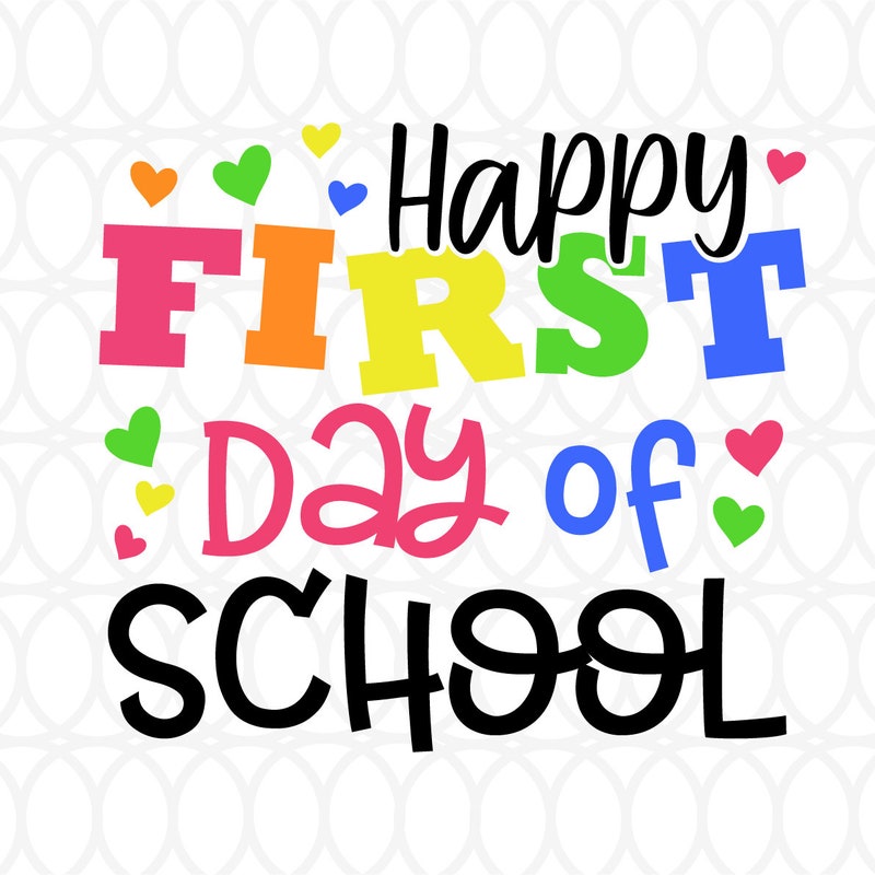 First Day of School Svg - Etsy