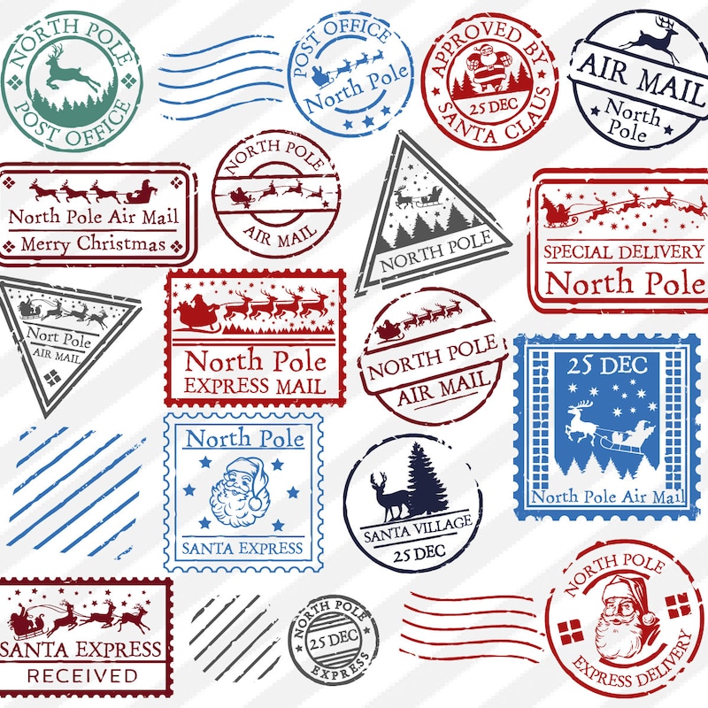 Sellos del polo norte - Etsy México