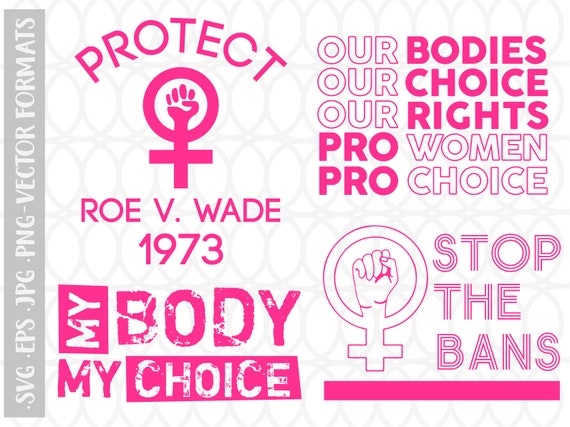 Pro Roe SVG Bundle Uterus SVG Pro Choice SVG Cut File Roe V - Etsy