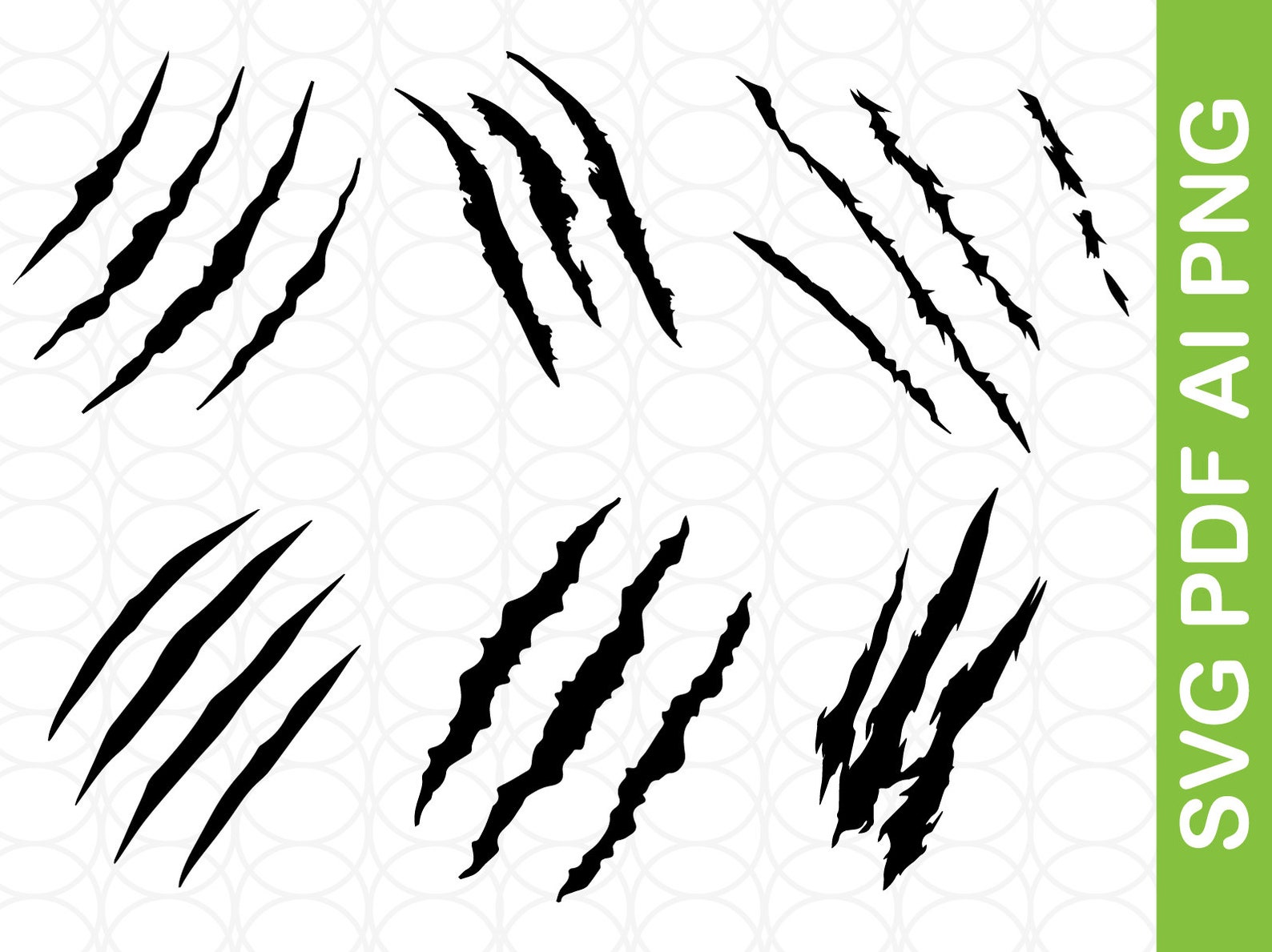 Claw Svg, Animal Monster Claw Svg, Claw Bundle Svg, Claw Marks SVG ...